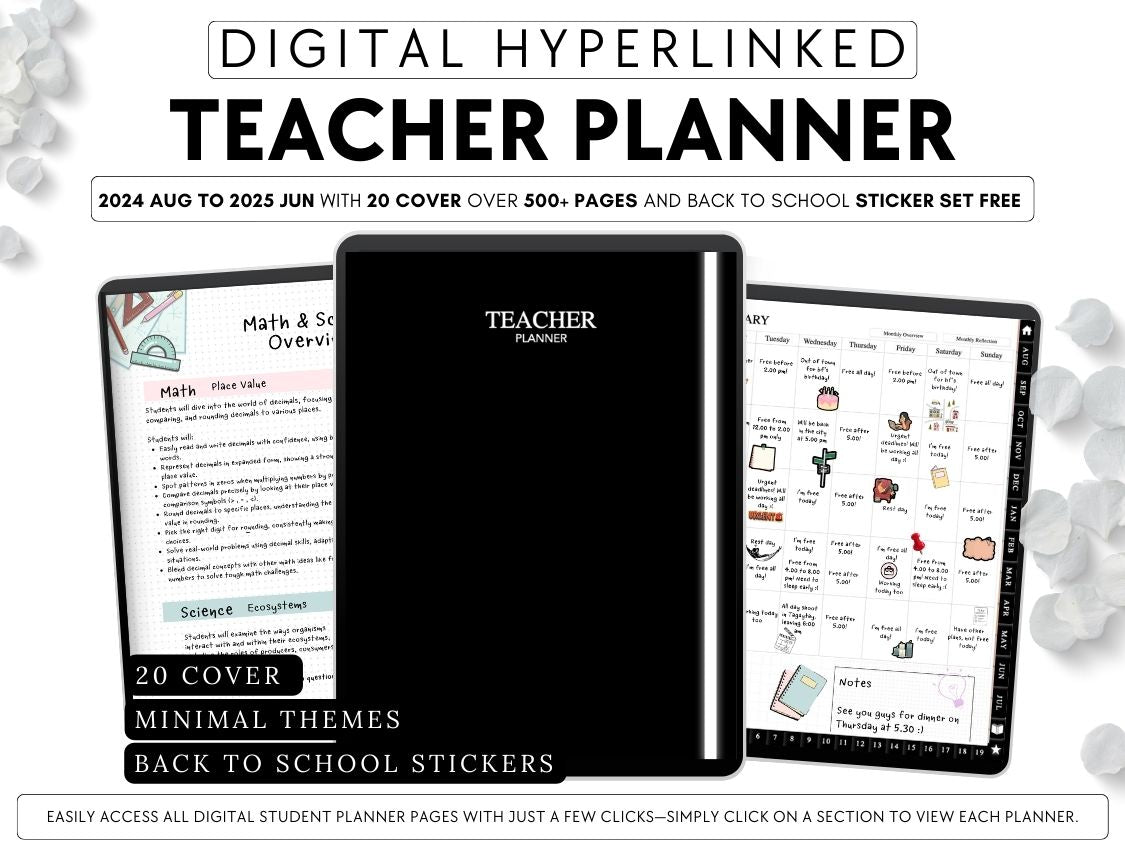 Digital Teacher planner – Mixx Digital Design