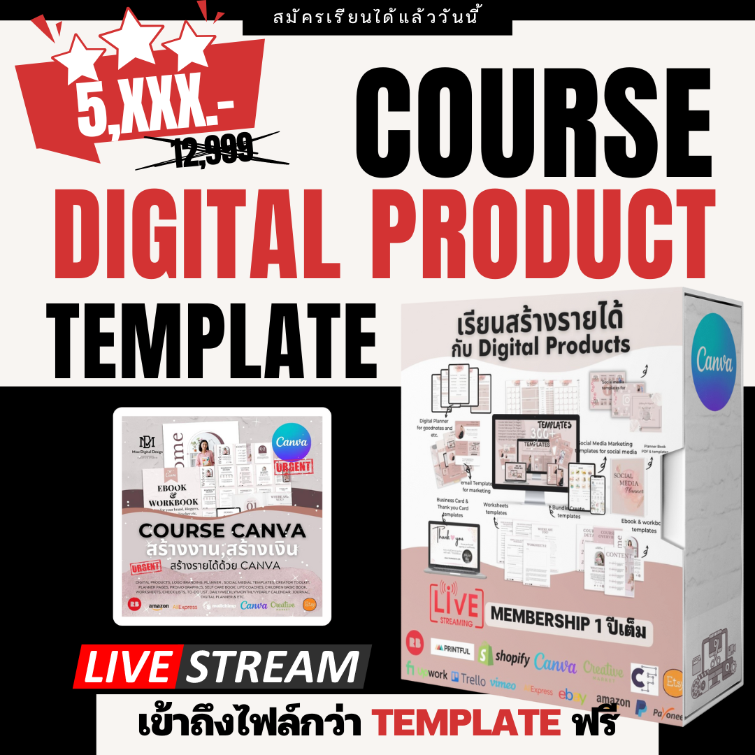 Course Digital Template – Mixx Digital Design